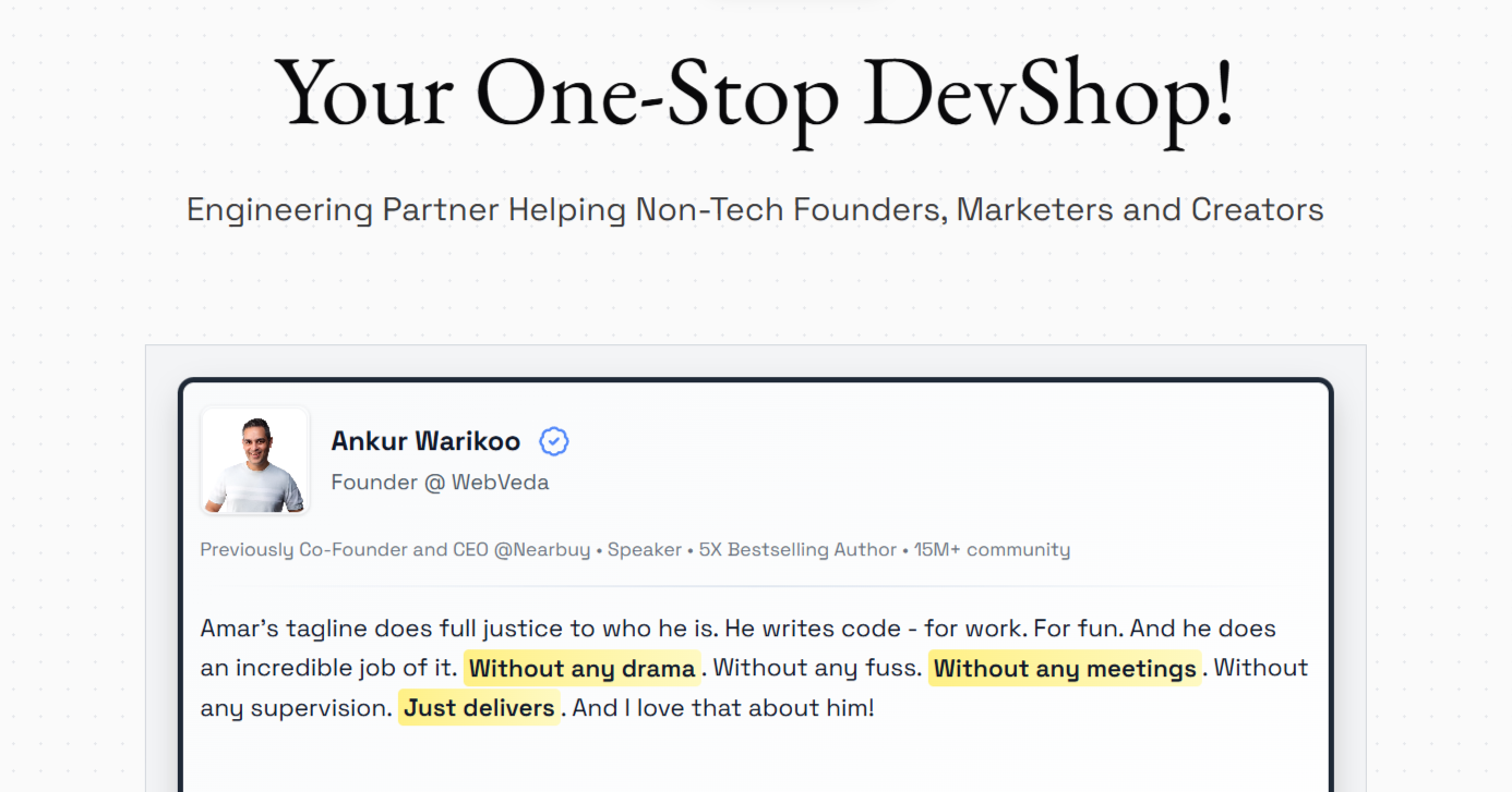 codecompany - Your One-Stop DevShop!